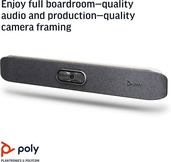 Poly Studio, 4K, USB, Video Conference, System Polycom Camera ...